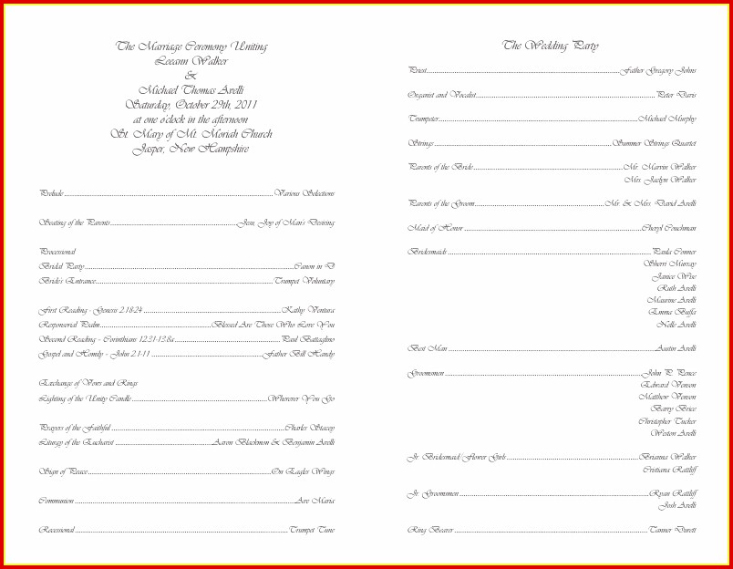 Best Templates Blank Program Template 