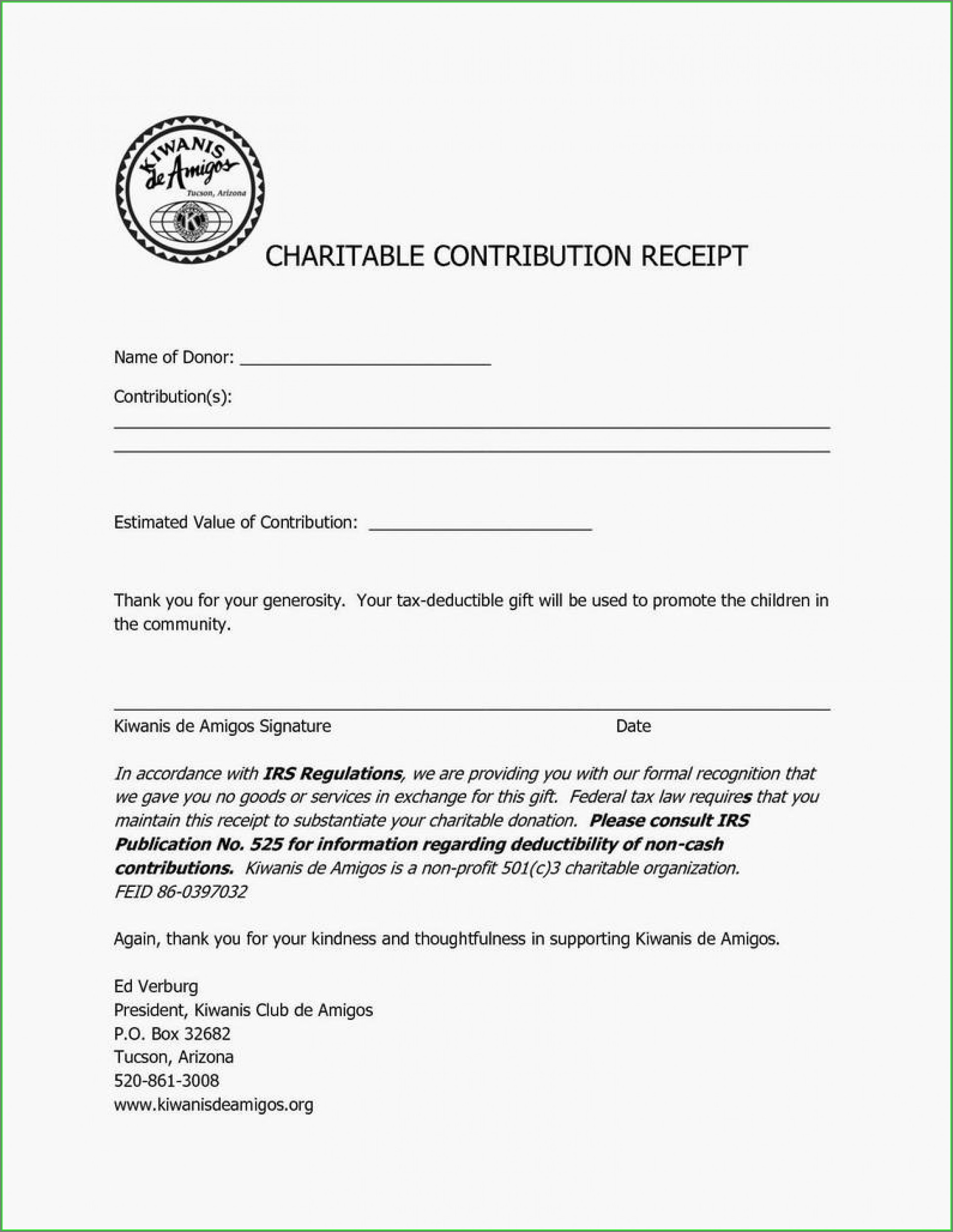 Charitable Donation Non Profit Donation Letter Template Templates 2 